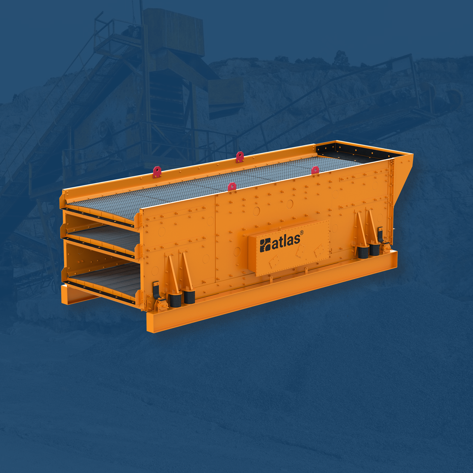 Chancadoras y Cribado | Atlas Copper Perú